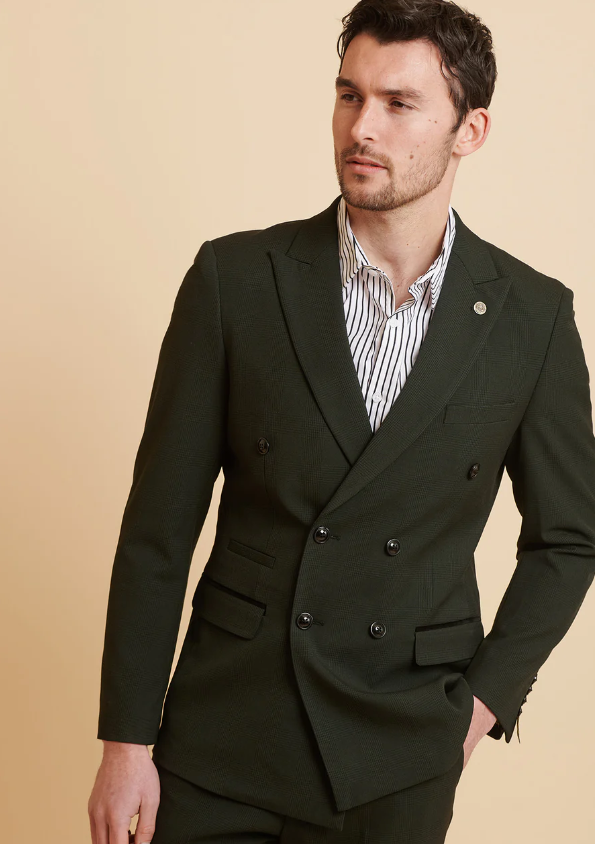 Bromley, Double Breasted - Marc Darcy - Pure Menswear Norwich